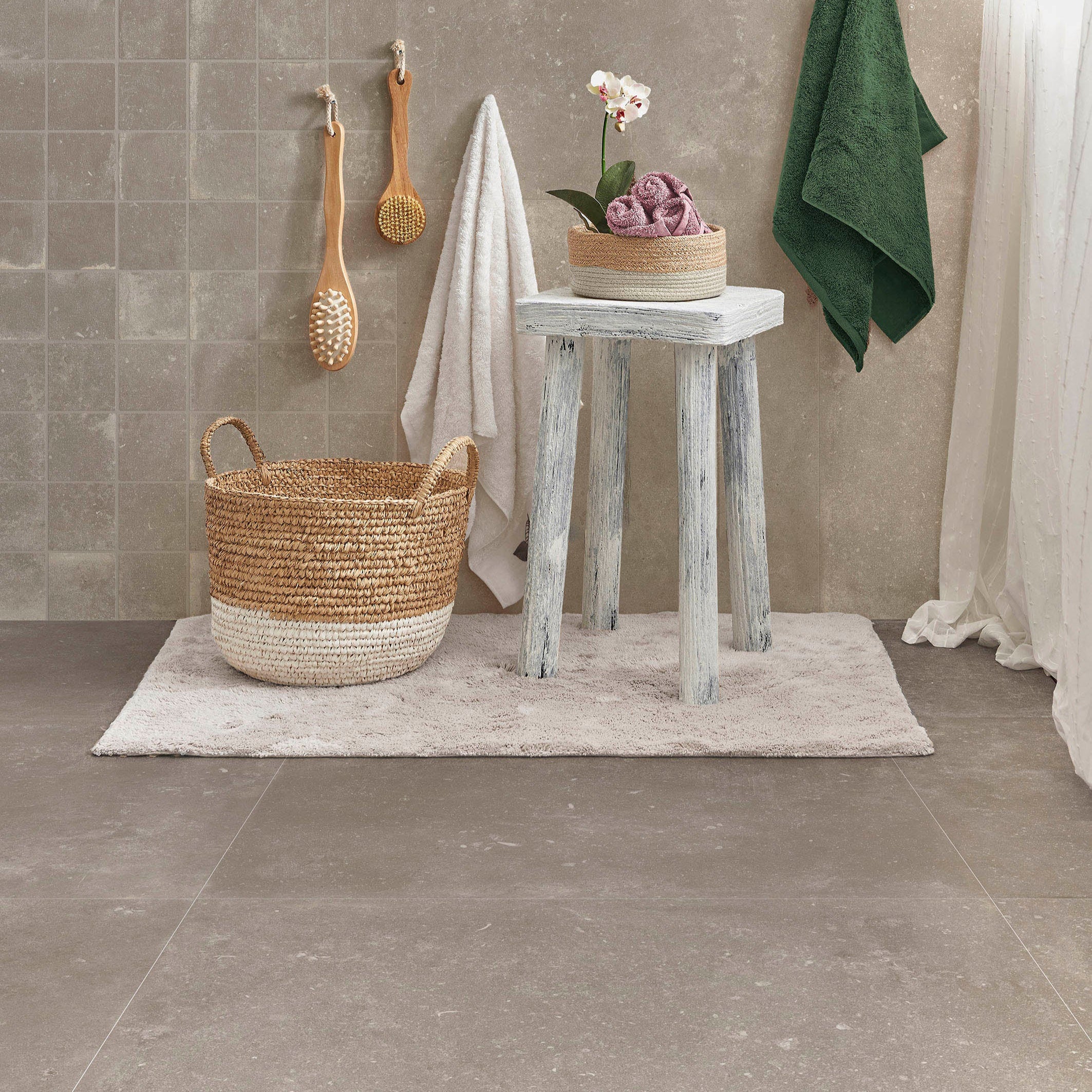 Heritage Taupe tile - Violetti Tiles